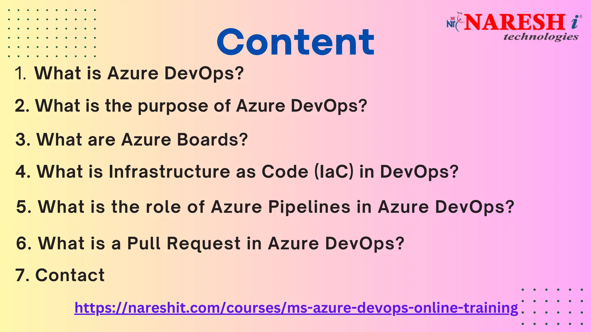 ms azure devops Online Training - NareshIT ppt.pdf
