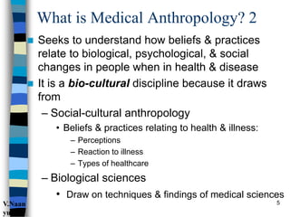 MSB 102 - Medical Anthropology -2 A lecture on every aspect of medical ...