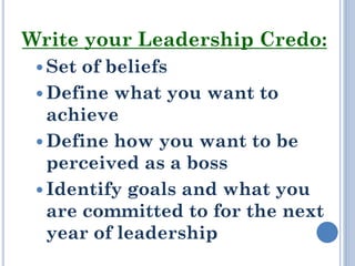Leadership Characteristics | PDF