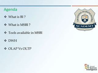 Msbi | PPT