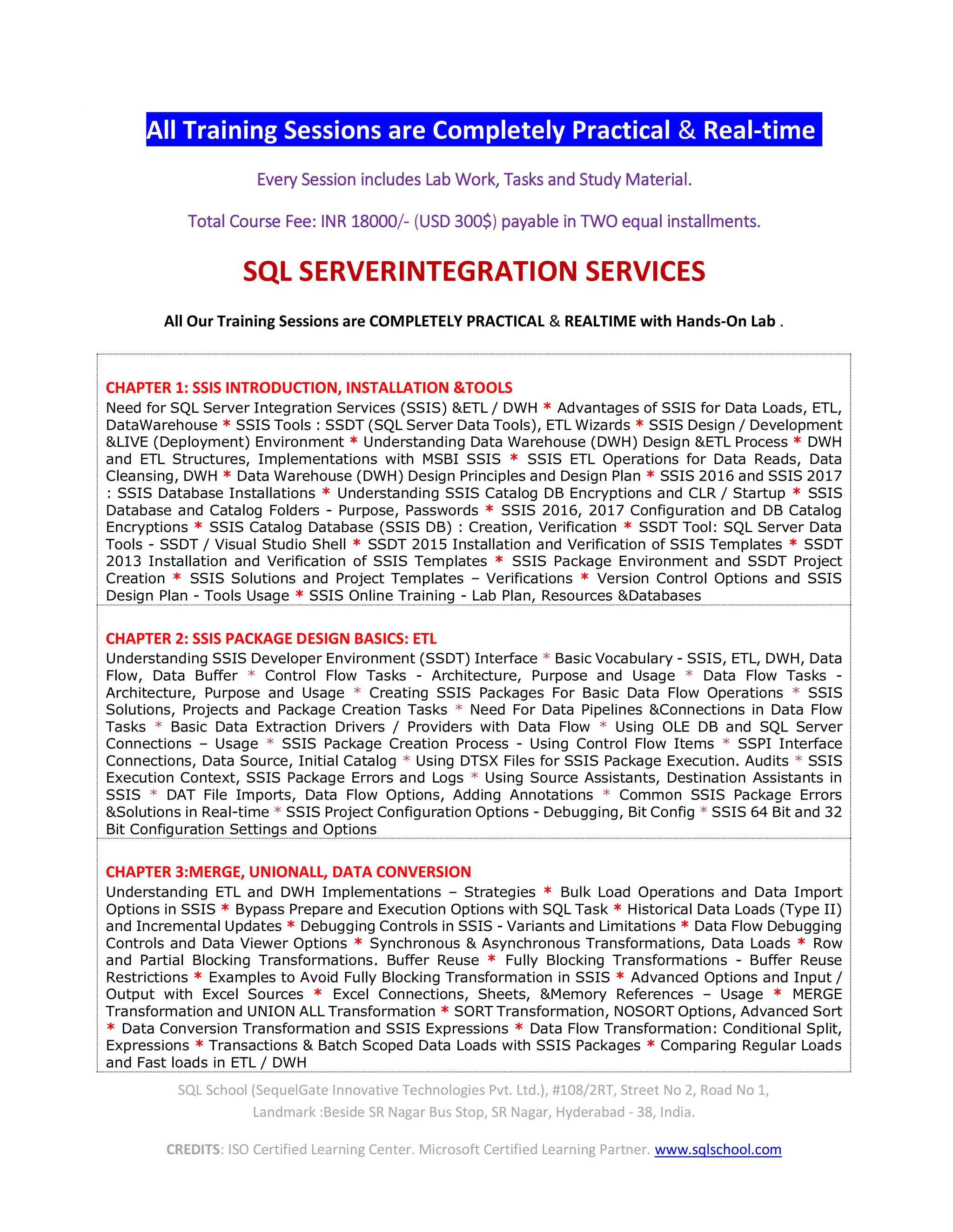 Msbi online-training | PDF