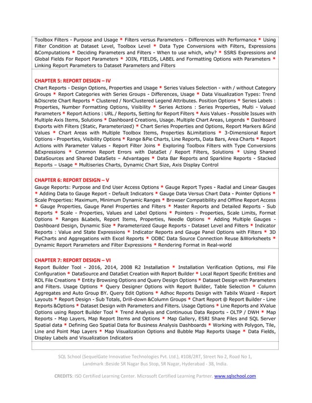 MSBI(SSIS,SSAS,SSRS) LIVE SESSION | PDF | Databases | Computer Software and Applications