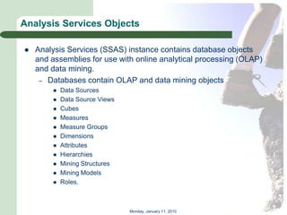 MS Business Intelligence with SQL Server 2005 | PPT