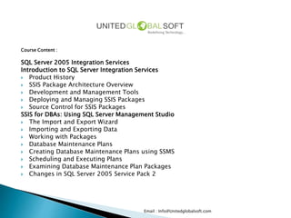 MSBI Online Training in India | PPTX