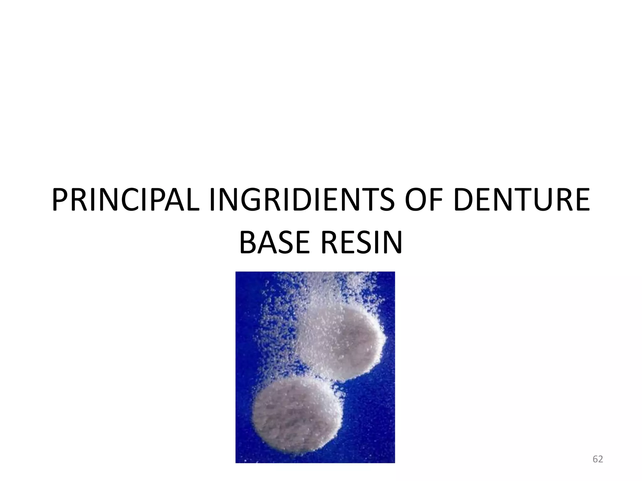 Denture Base Resin | PPTX