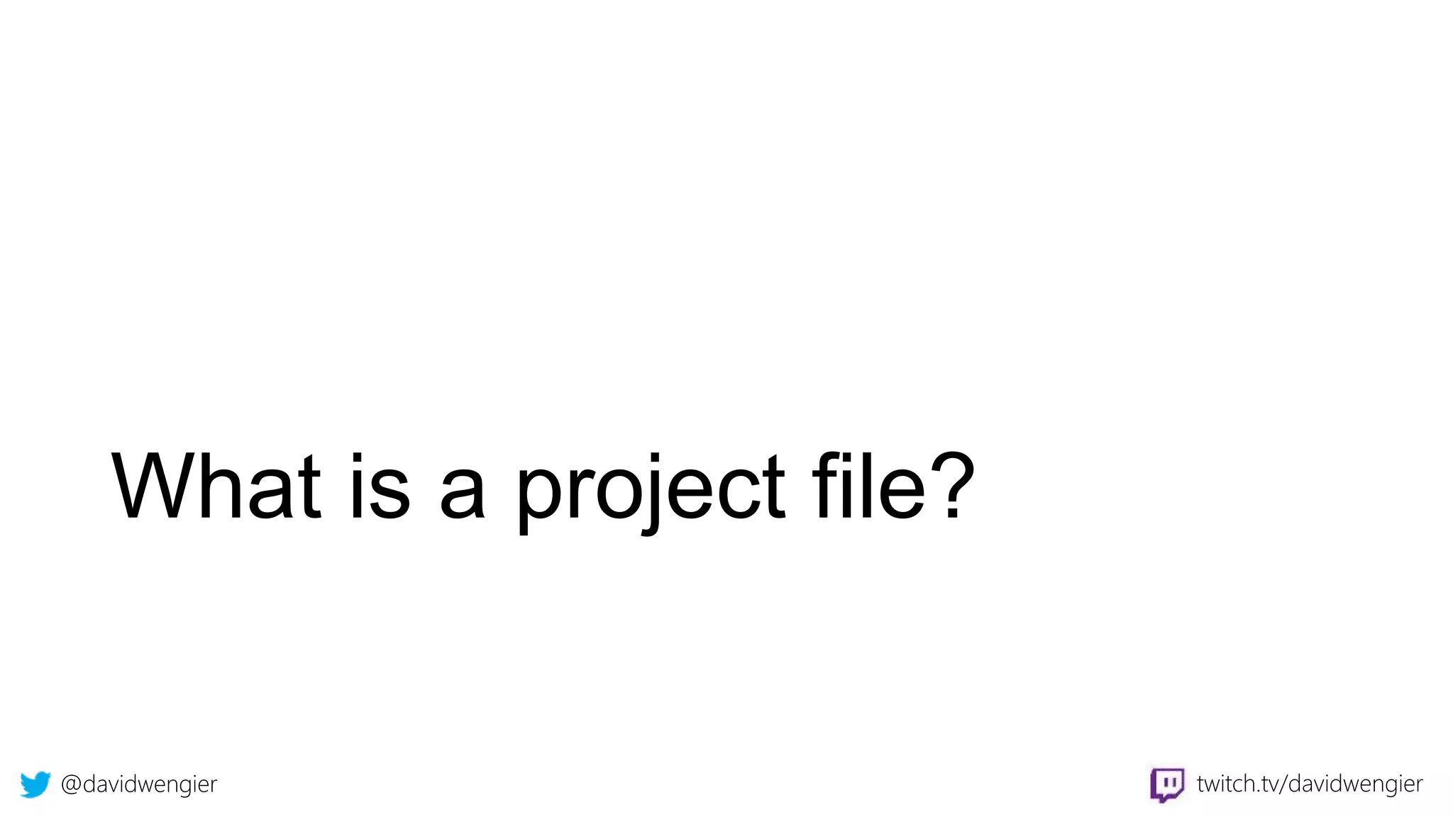 A Very Opinionated Guide To Msbuild And Project Files Pptx Computing Technology And Computing