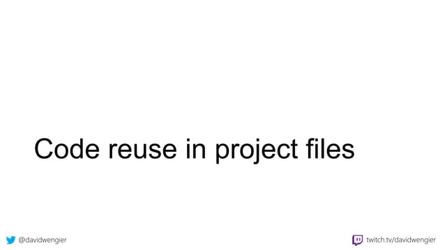A (very) opinionated guide to MSBuild and Project Files | PPTX | Computing | Technology & Computing