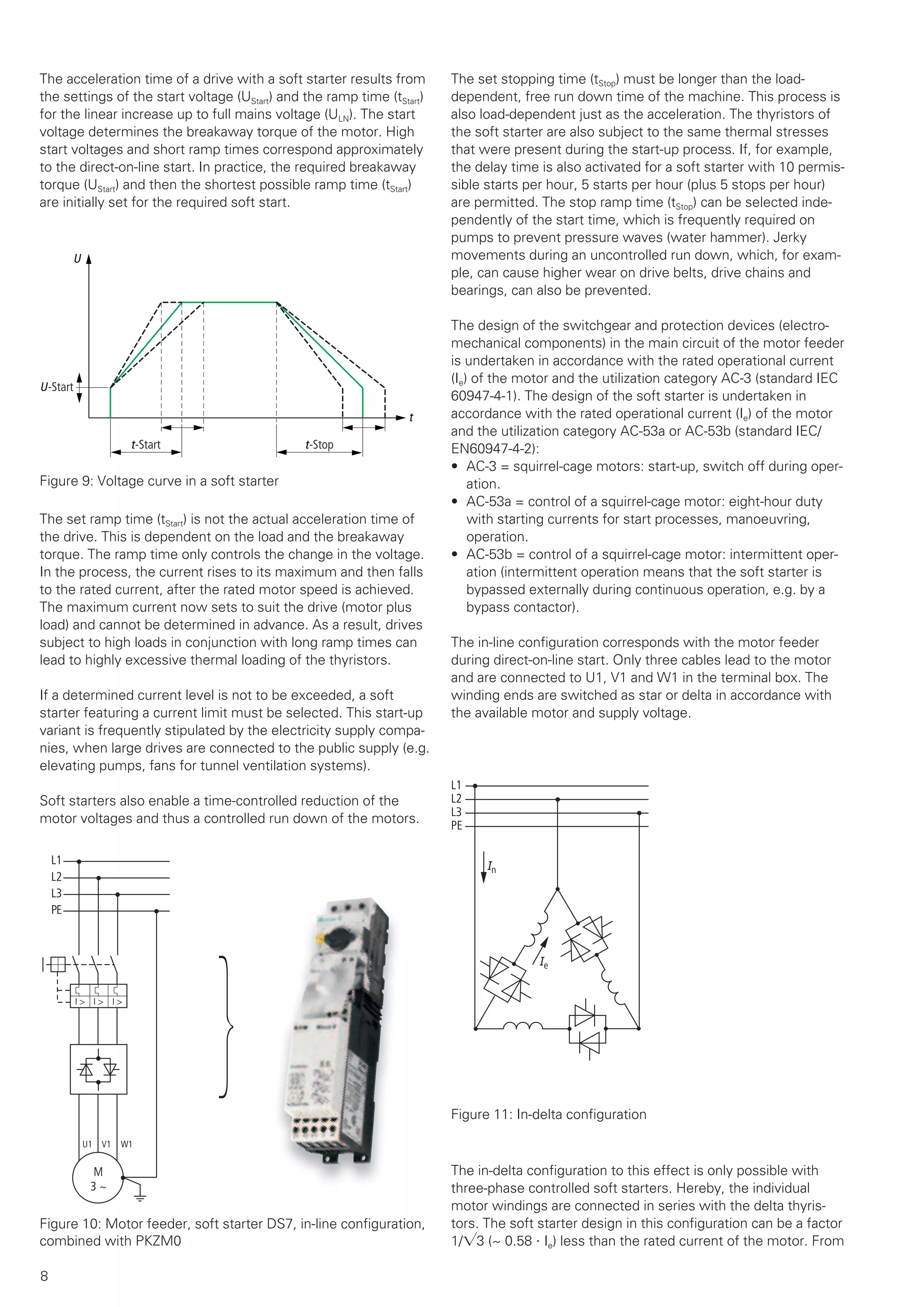 Starting and control of three-phase asynchronous motors | PDF