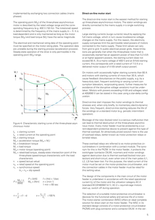 Starting and control of three-phase asynchronous motors | PDF