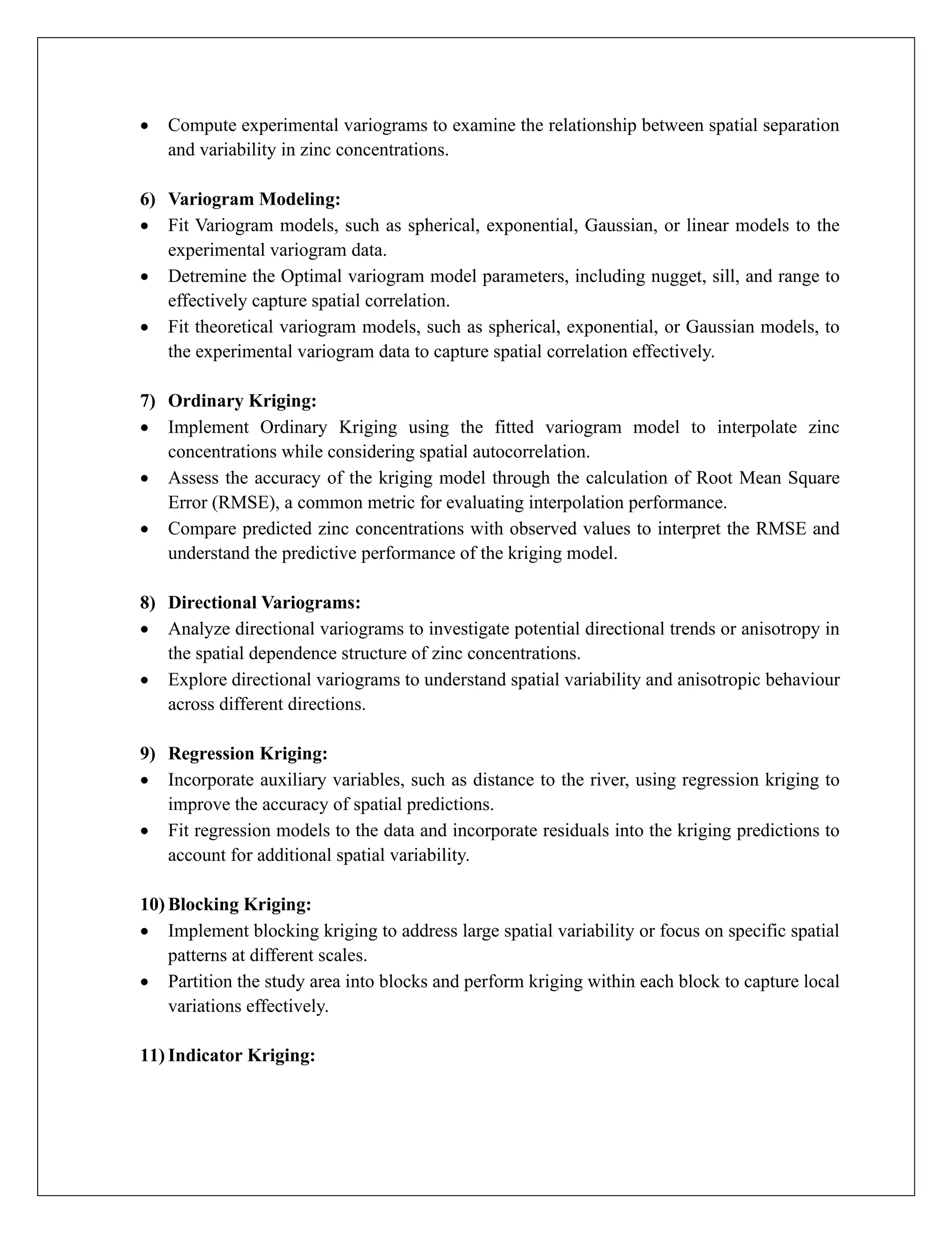 Advanced Spatio-temporal Predictive Modeling: A Comparative Evaluation of Kriging Methods for ...
