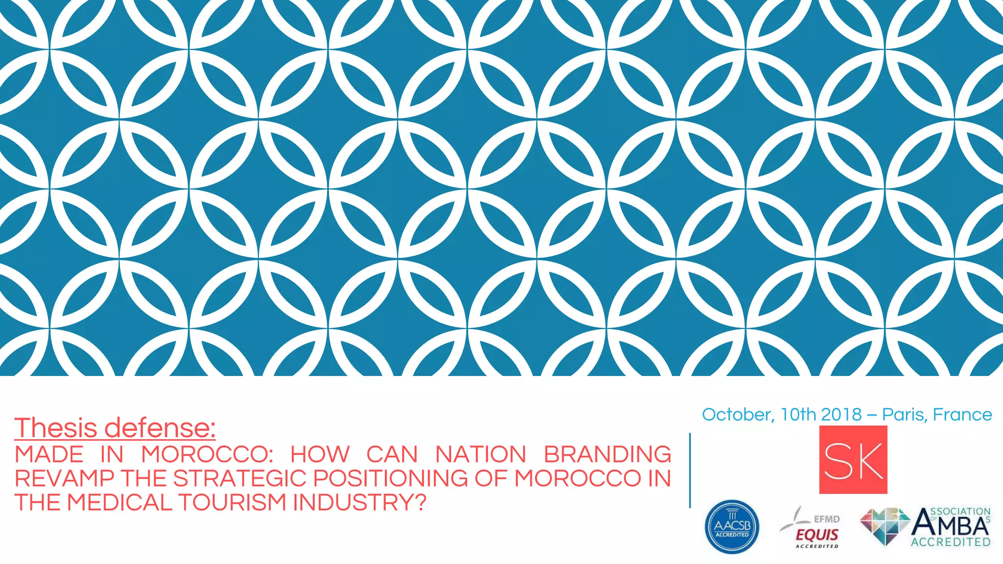 "Made in Morocco: How can nation branding revamp the strategic ...
