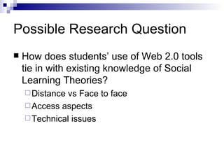 MSc Social Reseach Methods Presentation. | PPT