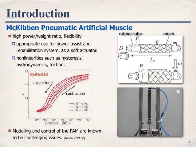 Hybrid Nonlinear Model of McKibben Pneumatic Artificial Muscle Systems Incorporating a Pressure ...