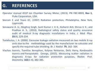 Leakage and Scatter radiation from diagnostic X-ray. | PPTX