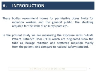 Leakage and Scatter radiation from diagnostic X-ray. | PPTX