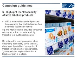 MSC agency briefing pack | PDF