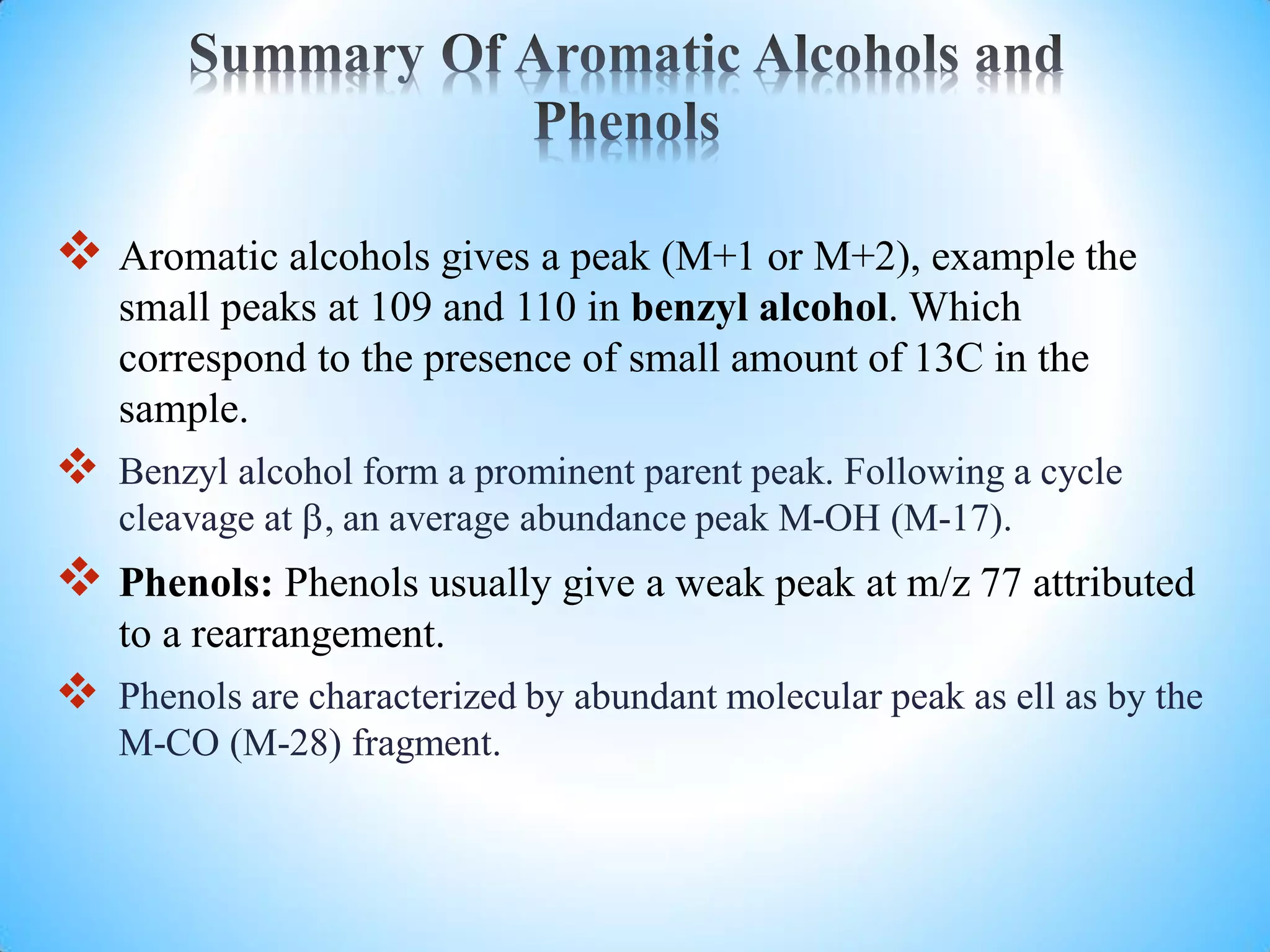 Msc alcohols, phenols, ethers | PDF