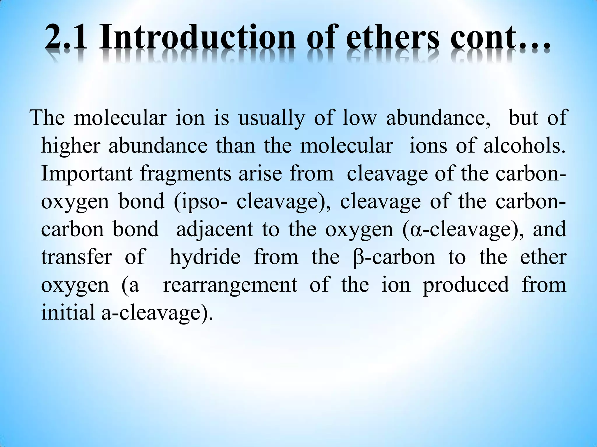 Msc alcohols, phenols, ethers | PDF