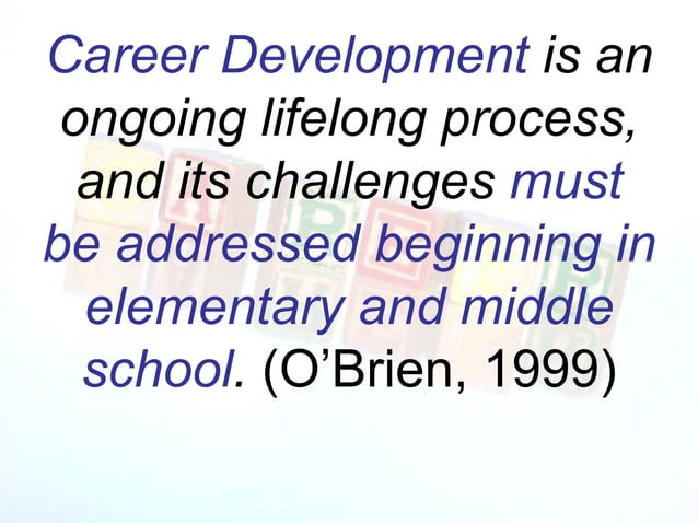 Middle School Career Exploration | PPT