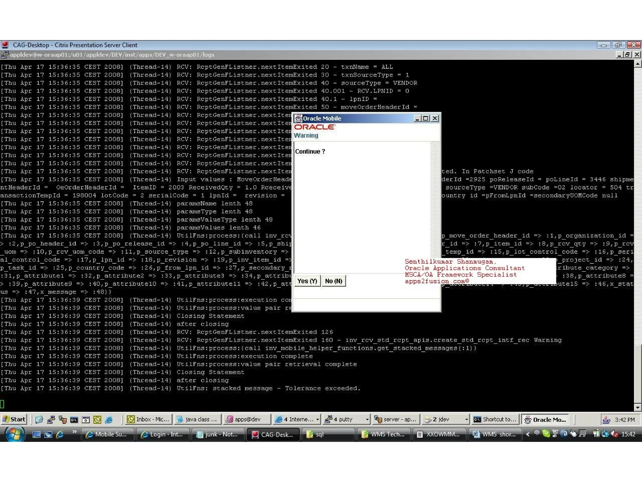 Basics of R12 Oracle MWA/MSCA with steps | PPT