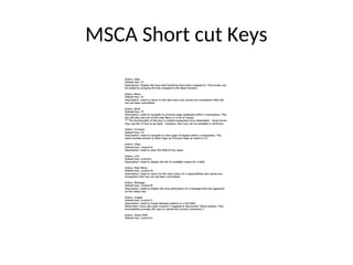 Basics of R12 Oracle MWA/MSCA with steps | PPT