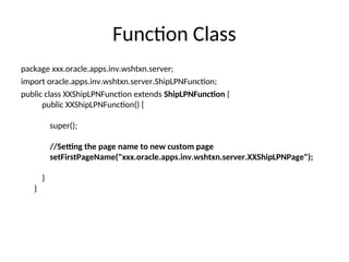 Basics of R12 Oracle MWA/MSCA with steps | PPT