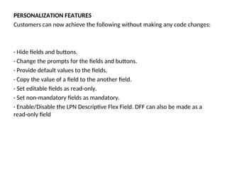Basics of R12 Oracle MWA/MSCA with steps | PPT