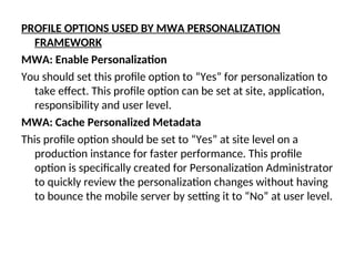 Basics of R12 Oracle MWA/MSCA with steps | PPT