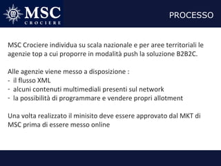 Msc Crociere B2B2C XML | PPT | Computing | Technology & Computing