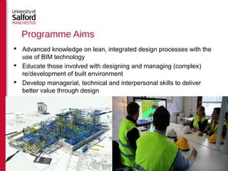 MSc Building Information Modelling & Integrated Design | PPT
