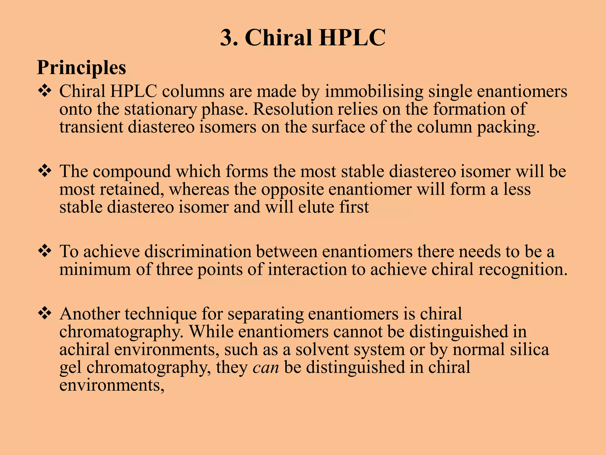 Msc chiral chromatography | PDF