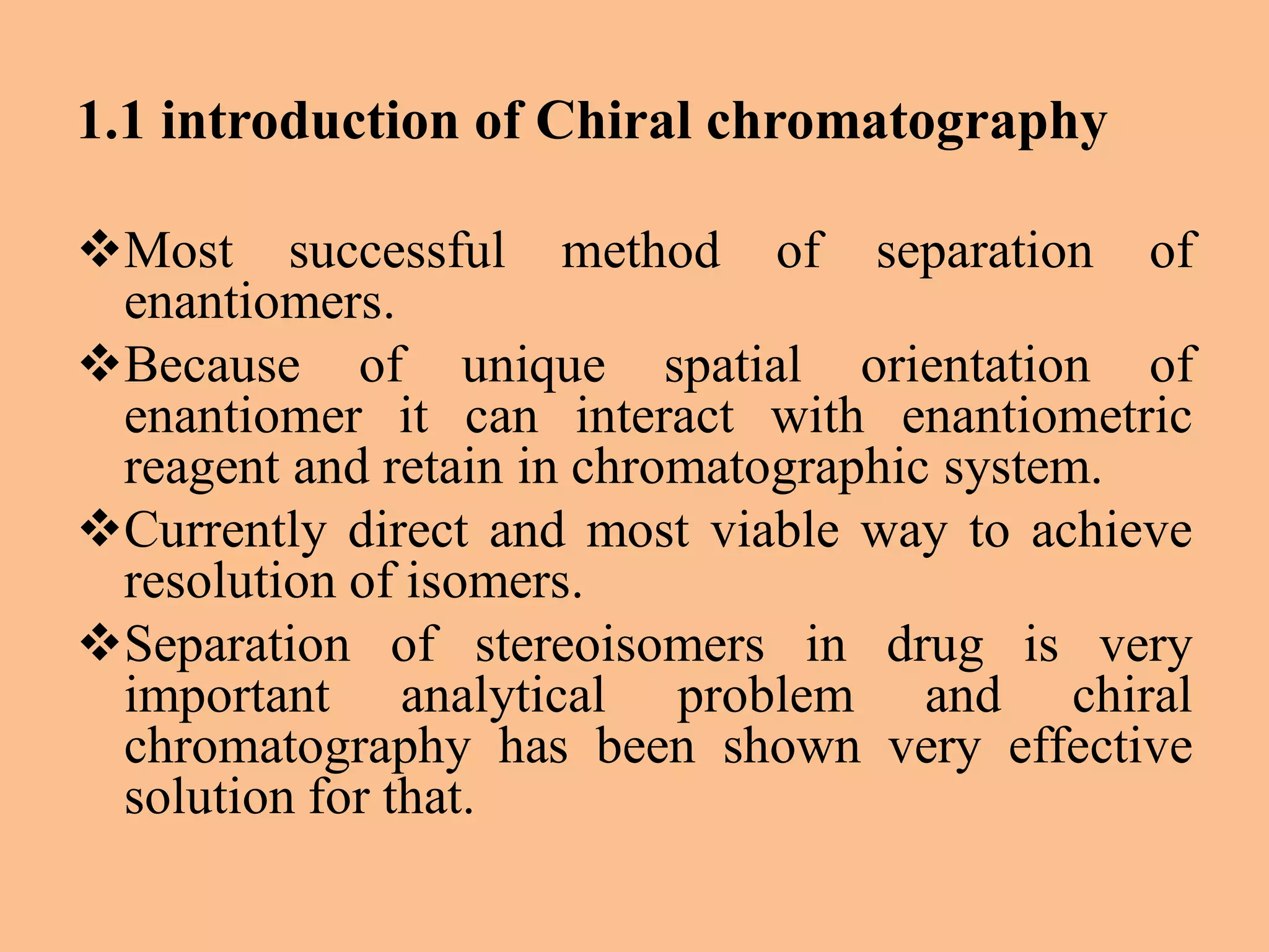 Msc chiral chromatography | PDF