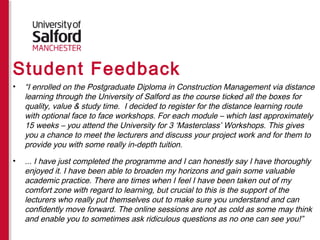 MSc Construction Management | PPT
