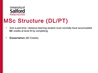 MSc Construction Management | PPT | Free Download