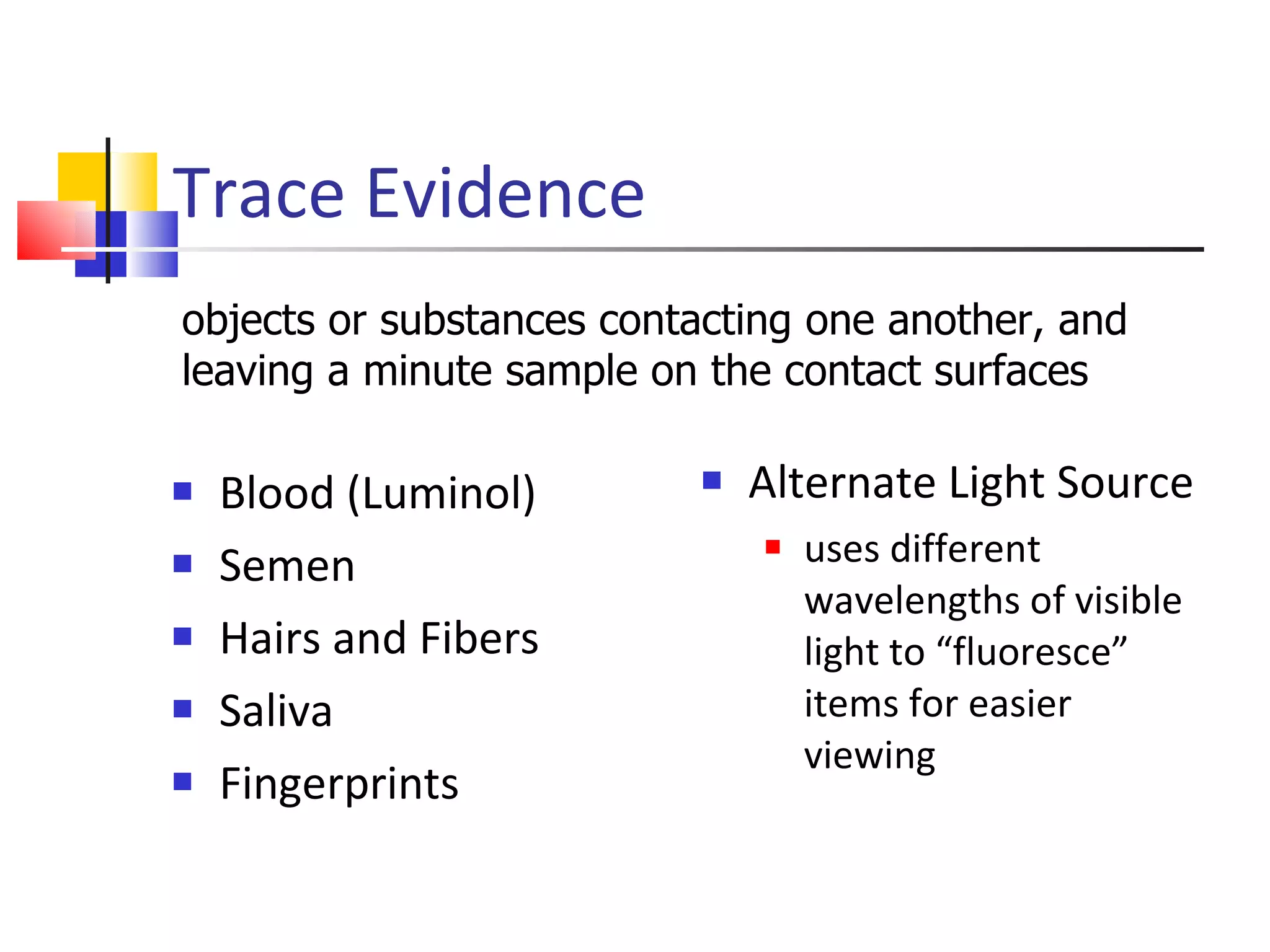 Msc crime scene processing | PPT