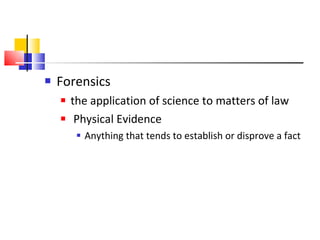 Msc crime scene processing | PPT