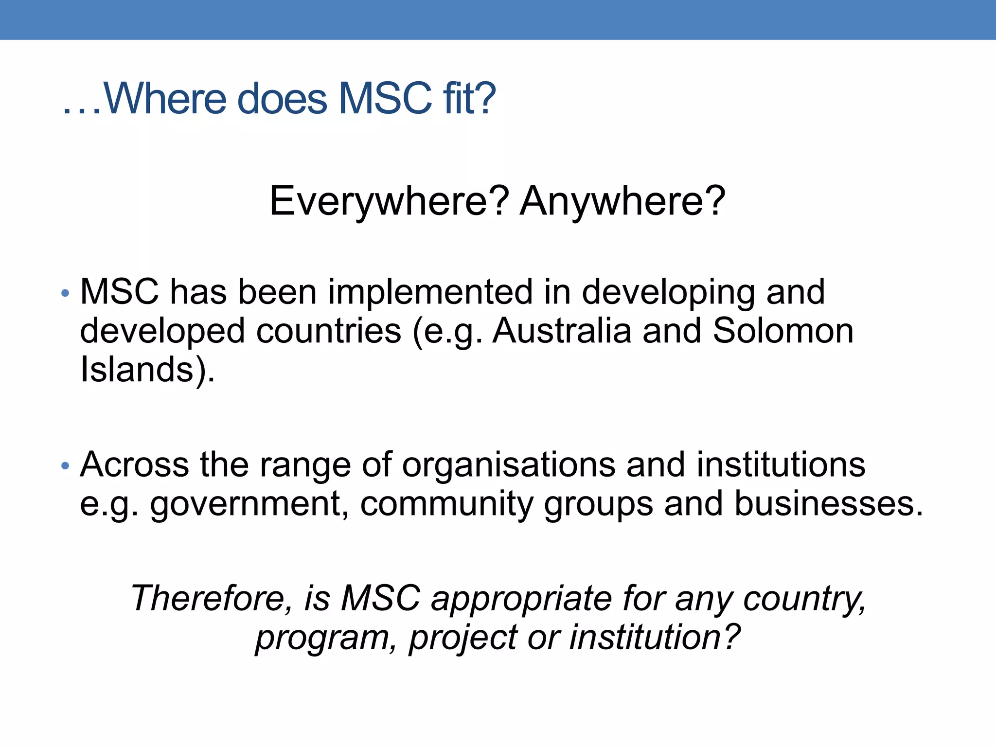 MSC FINAL PPT (3) | PPTX