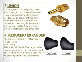 fittings & joints & venturimeter | PPT
