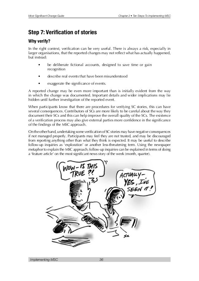 Most Significant Change Guide