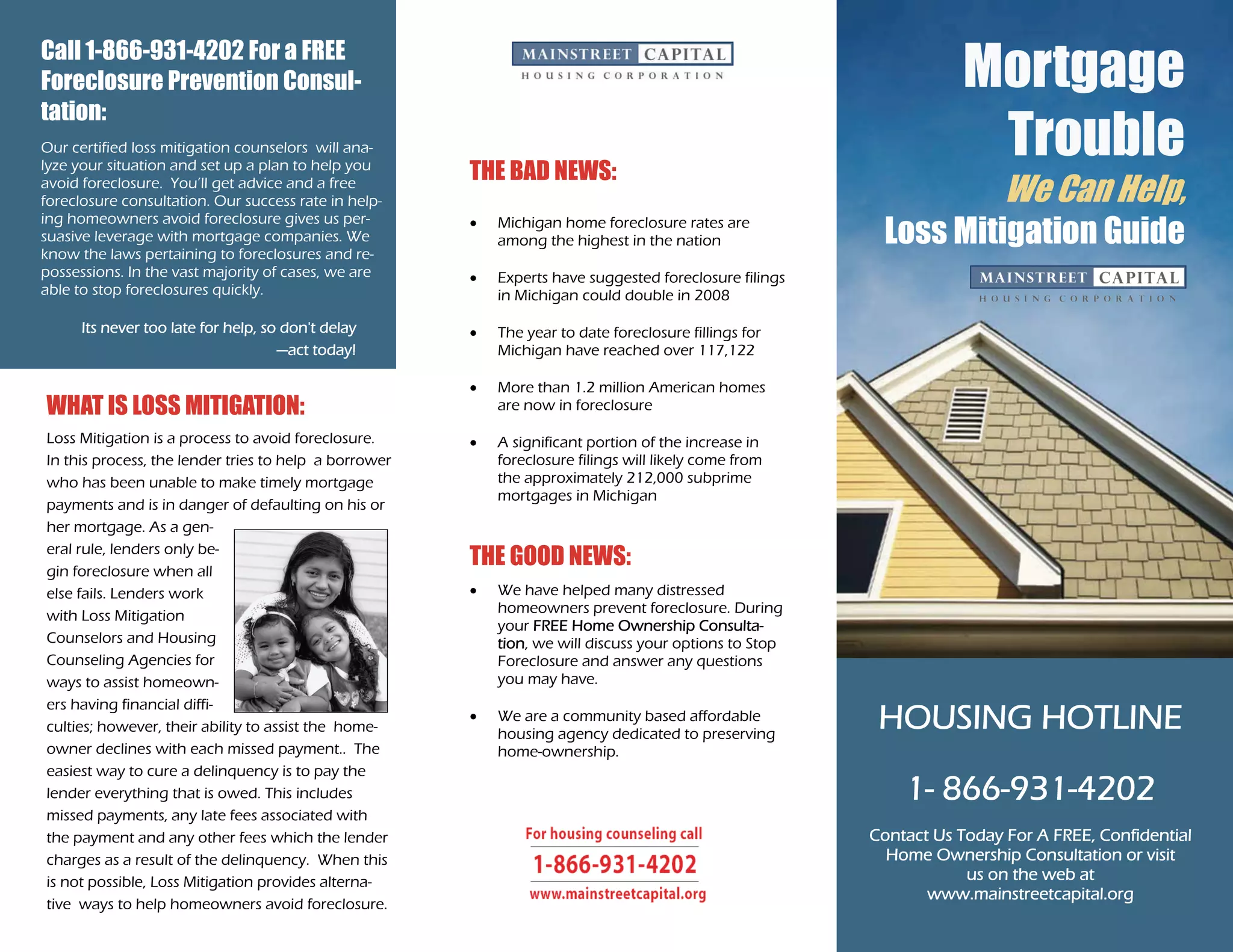 Loss Mitigation Flyer | PDF