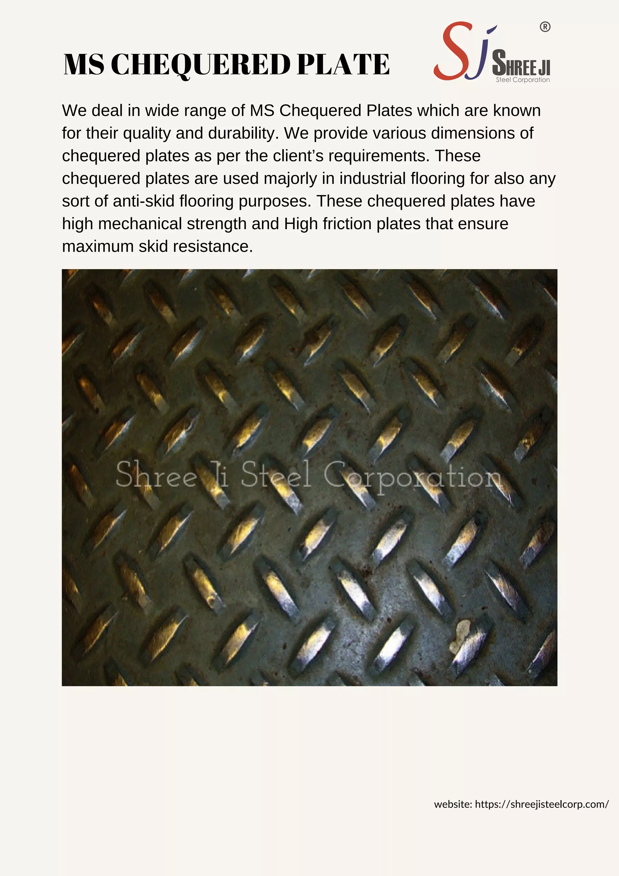 Ms chequered plate | PDF