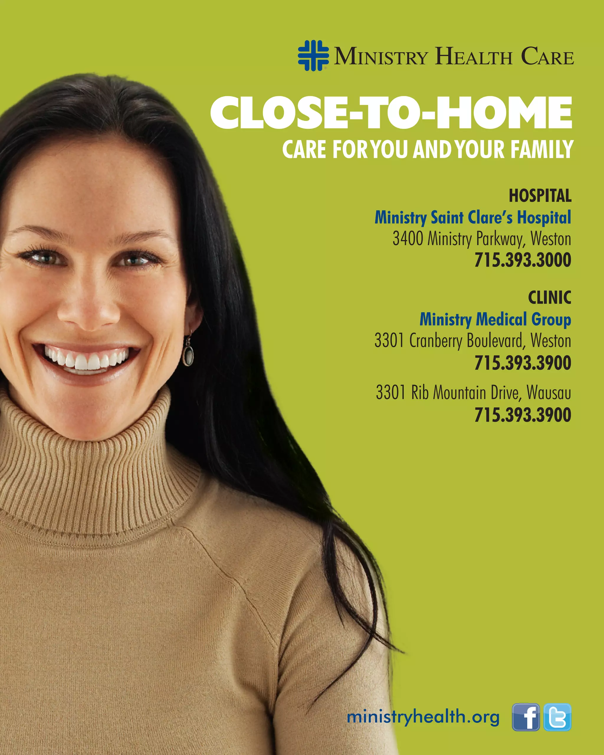 Ministry Saint Clare's community ads 2015 | PDF