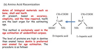 MSCIII_Forensic anthropology_age estimation using dentition.pptx