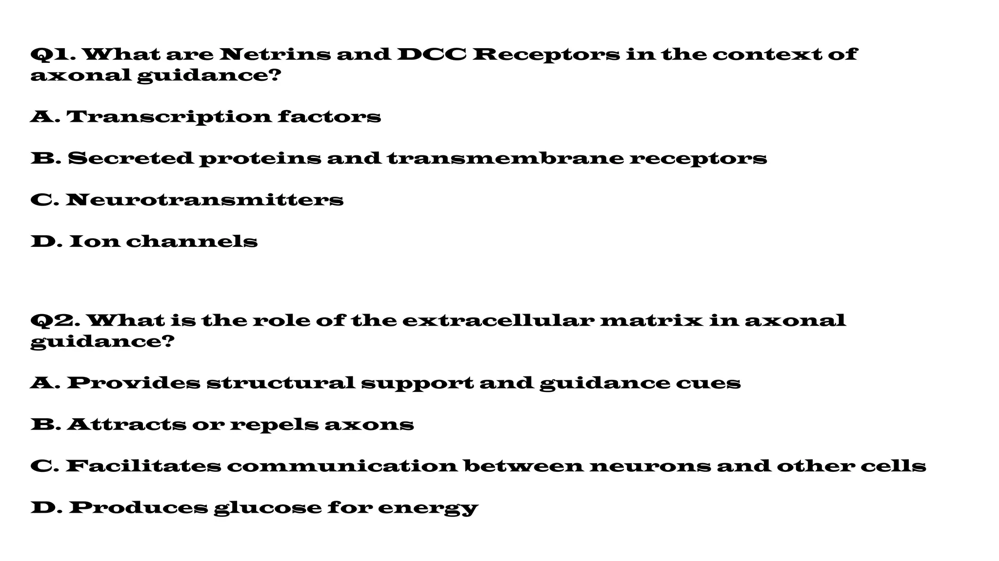 Axonal Guidance and neurotropic factors | PPTX