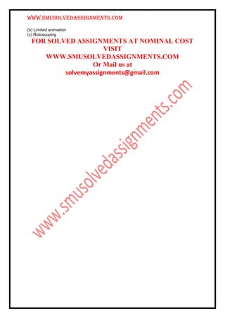 Mscit spring assignments | PDF