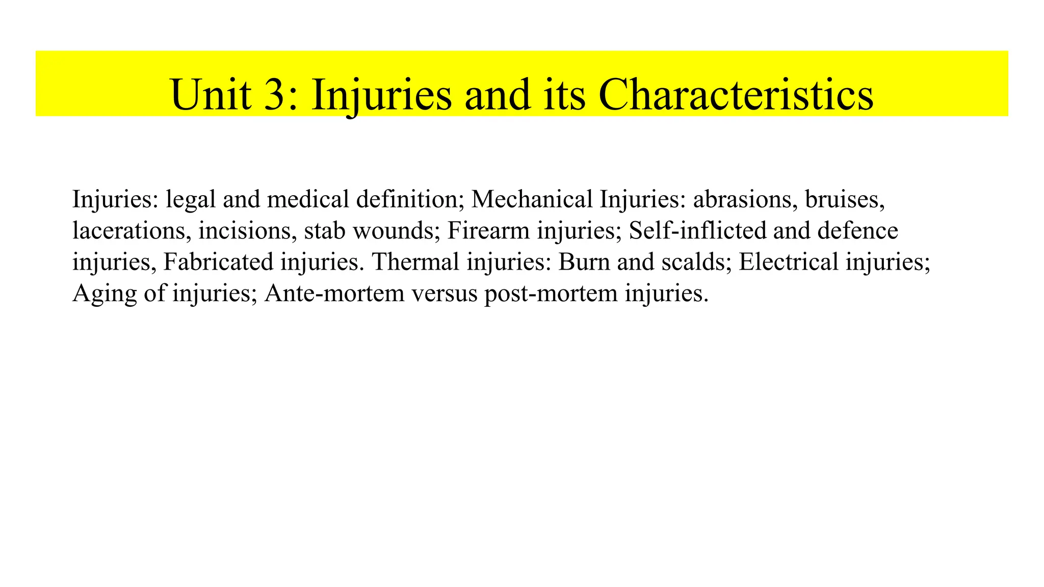 MSC IV_Forensic medicine - Thermal and firearm injuries.pdf