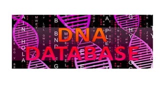 MSC IV SEMESTER_DNA Profiling DNA national institute and DNA database.pdf