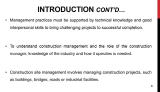 MSC Lec 06 - Construction Site Management.pdf
