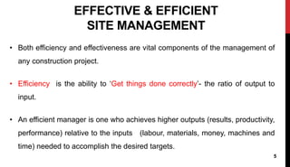 MSC Lec 06 - Construction Site Management.pdf