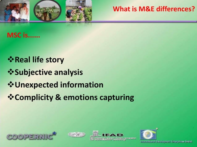 MSC India training synthesis NCP | PPTX